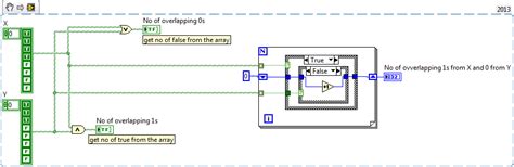 Solved How Can I Make This In Labview Find The Numbers Of Overlapping Between Bits Ni Community
