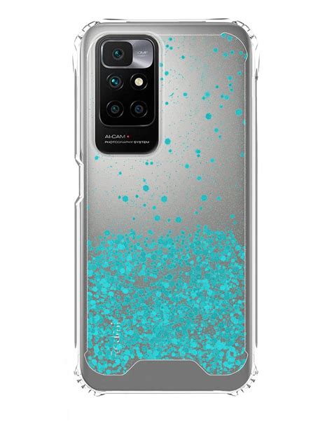 Capa Xiaomi Redmi Proof Air Degrad Glitters Verde Gua Capas De Telem Veis Milhares De