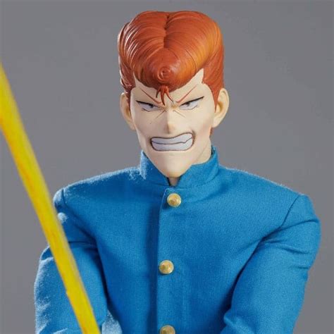 Yuyu Hakusho Kazuma Kuwabara Yu Yu Hakusho 16 Action Figure By Asmus