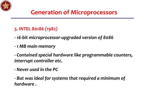 I Introduction To Microprocessor System Ppt