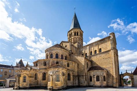 Iconic Church Of The Sacred Heart In Paray Le Monial Burgundy France
