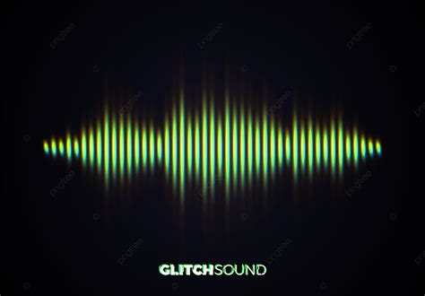 흐릿한 선 진동 파형에 음악 볼륨 피크 및 색상 결함 효과가 있는 오디오 또는 음파 배경 웨이브 박자 디자인 배경 일러스트 및 사진 무료 다운로드 Pngtree