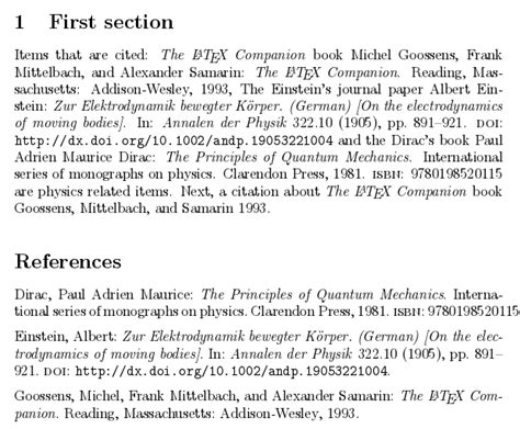 Biblatex Bibliography Styles Overleaf Online LaTeX Editor