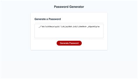 Github Desislavametodievapassword Generator This Is An Application That Generates A Password