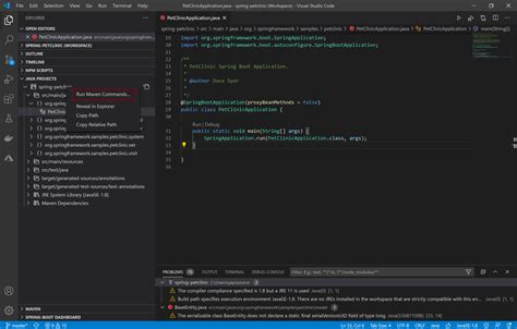 Java On Visual Studio Code Update August Microsoft For Java Developers
