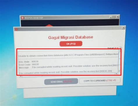 Panduan Gagal Migrasi Database File Corrupted Beepos Desktop