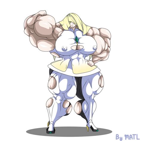 Rule 34 Abs Biceps Breasts Female Hyper Hyper Muscles Lusamine