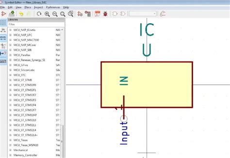 Create A Schematic And Symbol Library In Kicad Sierra Circuits
