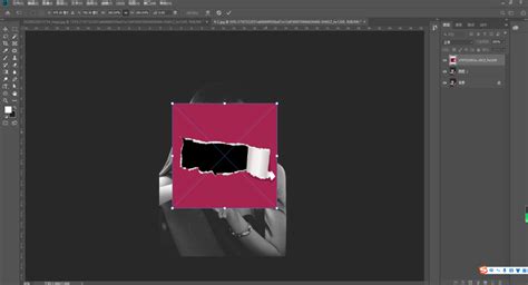 Ps小技巧：设计新潮—撕裂效果海报，四步就能完成？ 知乎
