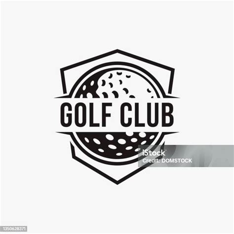 빈티지 배지 엠블럼 골프 클럽 흰색 배경에 골프 토너먼트 벡터 아이콘 골프에 대한 스톡 벡터 아트 및 기타 이미지 골프
