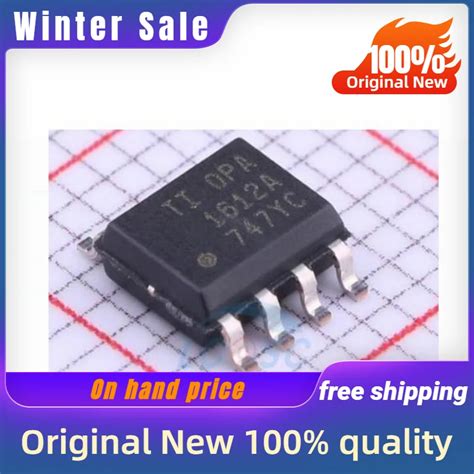 5PCS IC New Original OPA1612AIDR OPA1612A OPA1612 SOP8 Quality Goods AliExpress