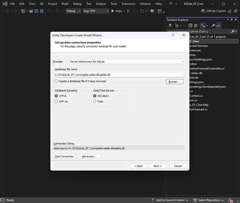 Connect To Sqlite With Entity Framework Core — C Guide