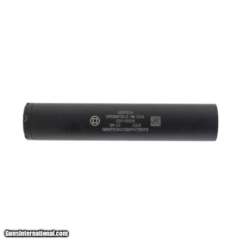 Gemtech Gm 22 22lr Suppressor Ngz4646 New