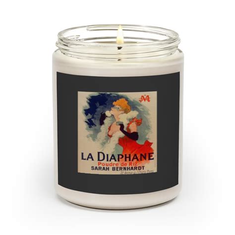 La Diaphane Poudre De Riz Sarah Bernhardt Jules Cheret Scented