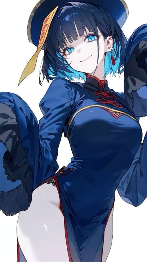 Dynamic Anime Poses Female Jiangshi Female Jiangshi Character Anime Art