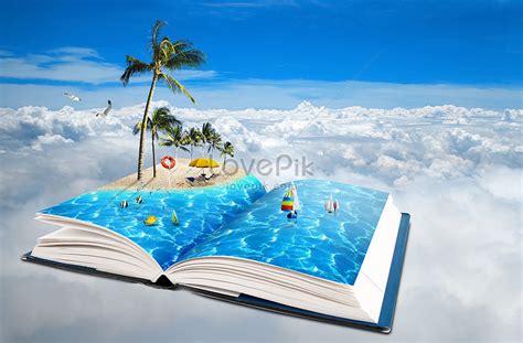 행복한 여름 배경 사진 및 창의적인 일러스트 무료 다운로드 Lovepik