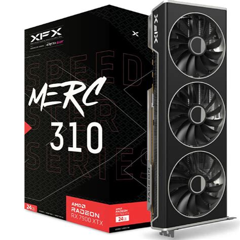 Видео карта Xfx Speedster Merc 310 Amd Radeon Rx 7900 Xtx Black Edition