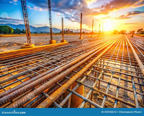 Rebar Reinforcement Icon Black Color Vector Illustration Image Flat Style