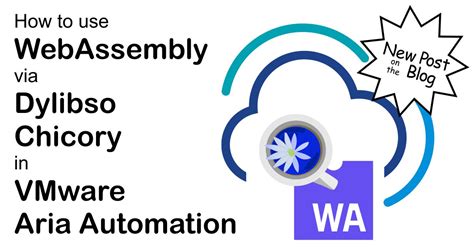 Stefan Schnell On Linkedin Webassembly Wasm Javascript Vmware Vmwarearia Ariaautomation Vcf
