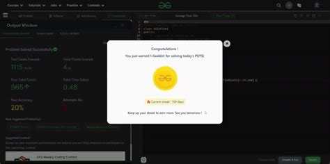 Ajay Rawat On Linkedin Geeksforgeeks 100daystreak