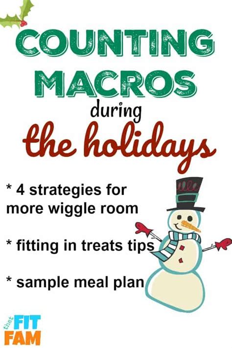 25 Tips For Counting Macros That Fit Fam