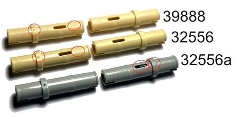 Lego Part 32556 Technic Pin Long Without Friction Ridges Rebrickable