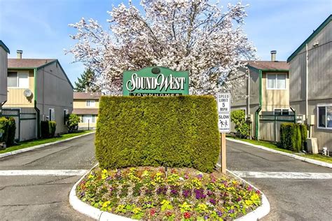 Soundwest Townhomes 8313 29th St W University Place Wa Rent