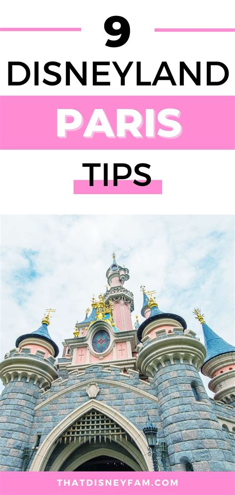 9 Tips For Disneyland Paris You Dont Want To Miss That Disney Fam