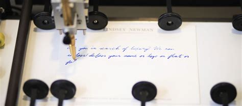 The Benefits Of Utilizing Robots Over Humans For Handwritten Notes