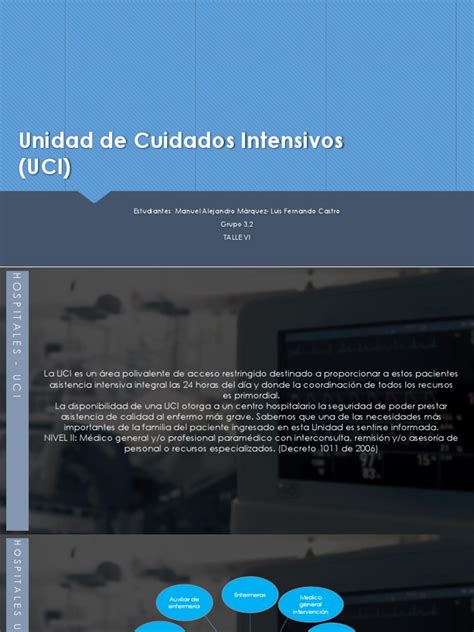 Normativas Y Equipamiento En Uci Pdf Hospital Unidad De Cuidados