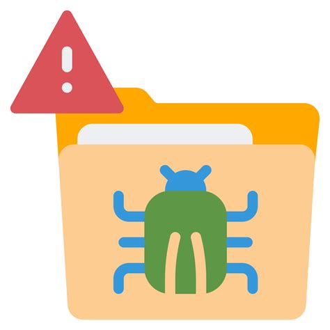 Malware Desktop Virus Bug Folder Icon Download On Iconfinder