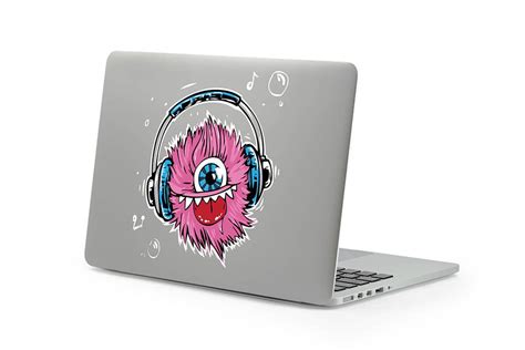 Macbook Covered In Stickers