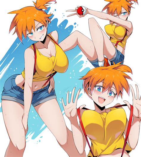 Misty Pokemon And 2 More Drawn By Shimure460 Danbooru