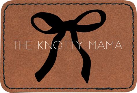 Coquette Bow Patch The Knotty Mama