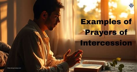 25 Examples Of Prayers Of Intercession For Various Needs