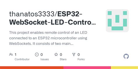 Github Thanatos3333esp32 Websocket Led Control Project This Project