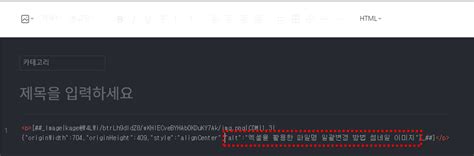 티스토리 이미지 img 태그에 alt 속성 넣는 방법