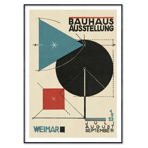 Herbert Bayer Bauhaus Poster 1923 Art Poster Archive Artposterarchive