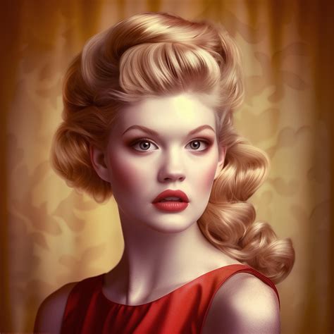 Download Ai Generated Vintage Woman Royalty Free Stock Illustration