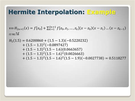 Ppt Chapter 3 Interpolation And Polynomial Approximation Powerpoint Presentation Id4822810