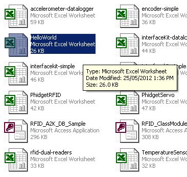 Language Visual Basic For Applications Phidgets Legacy Support