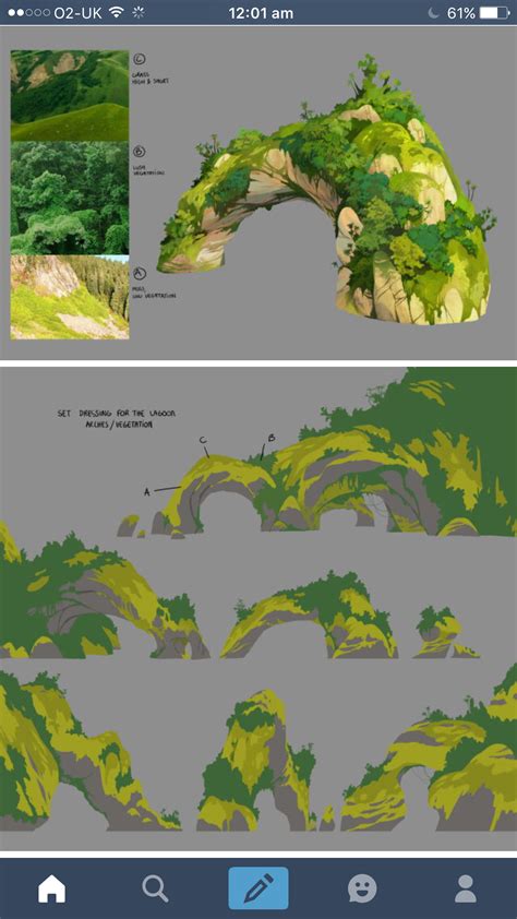 How To Draw Various Foliage With A Depth Of Field Artofit