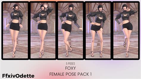 Sexy Foxy Poses 15 Ffxivodettes Ko Fi Shop