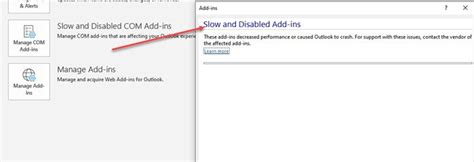 A Problem Was Detected With An App Or Add In Outlook Error