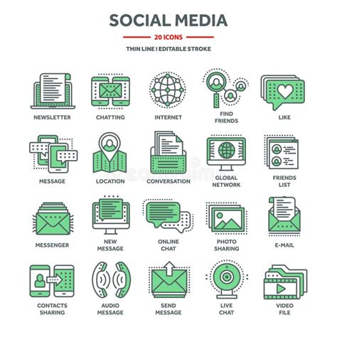 Communication Social Media And Online Chatting Sms Phone Call Messaging In Smartphone