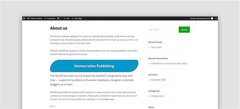 Add Css Class To Wordpress Block Themes Harbor