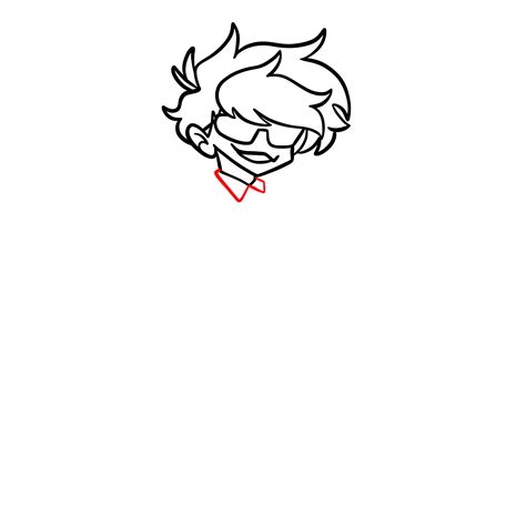 How To Draw EX Bob From FNF Vs Bob And Bosip SketchOk