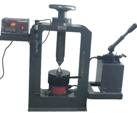 Stainless Steel Point Load Index Tester Hand Operator Digital Type 100 Kn For Rock Testing