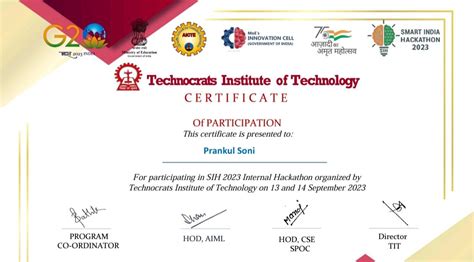 Prankul Soni On Linkedin Smartindiahackathon Innovation Techforgood