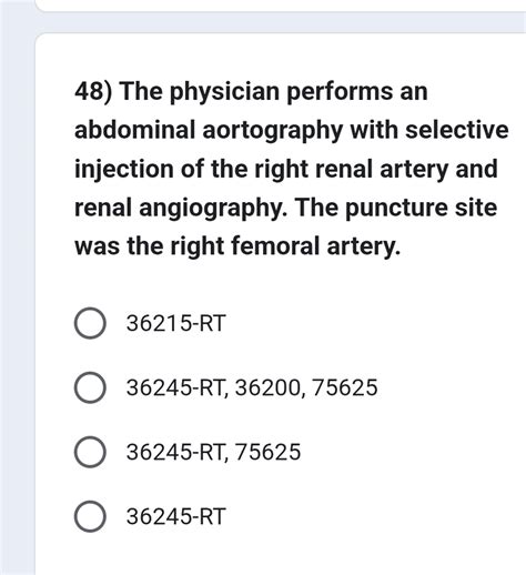 48 The Physician Performs An Abdominal Aortography With Selective Inject